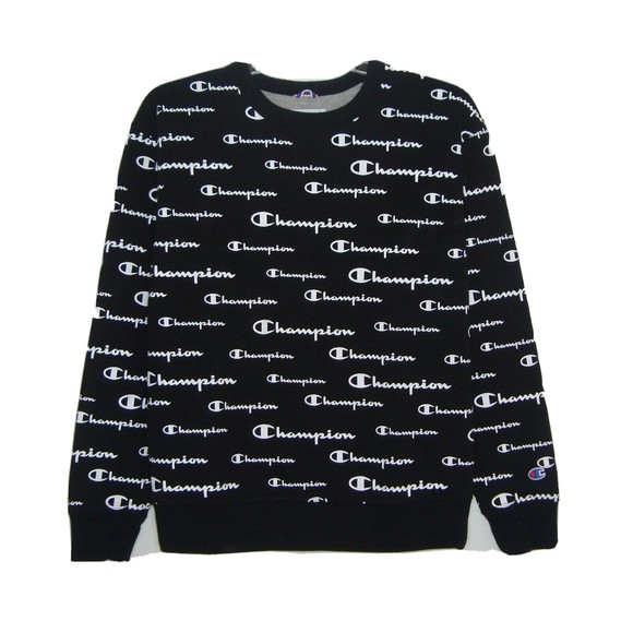 Champion | Shirts | Champion Authentic Athleticwear All Over Logo Print ...